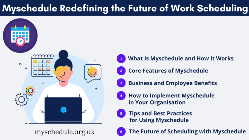 Myschedule Redefining the Future of Work Scheduling